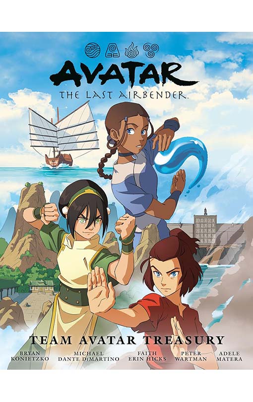 Avatar The Last Airbender - Team Avatar Treasury Library Edition ...