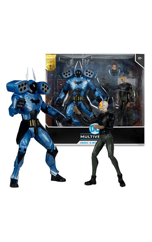 DC Multiverse Action Figure 2-Pack Rookie & Mr. Bloom (Batman: Endgame ...