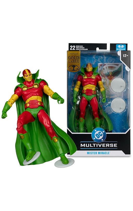 DC Multiverse Action Figure Mister Miracle (New Gods) (Gold Label) 18 ...