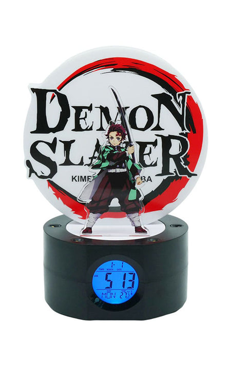 Demon Slayer Kimetsu no Yaiba Alarm Clock with Light Tanjiro 21 cm ...