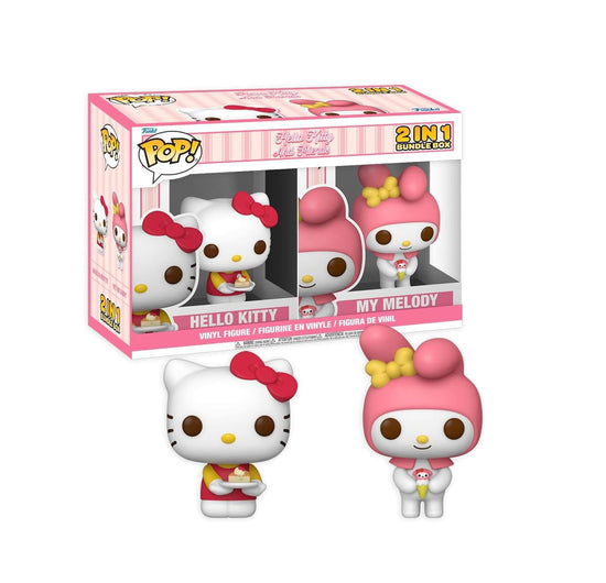Funko POP! Hello Kitty Exclusive Box Hello Kitty & My Melody Assembled ...