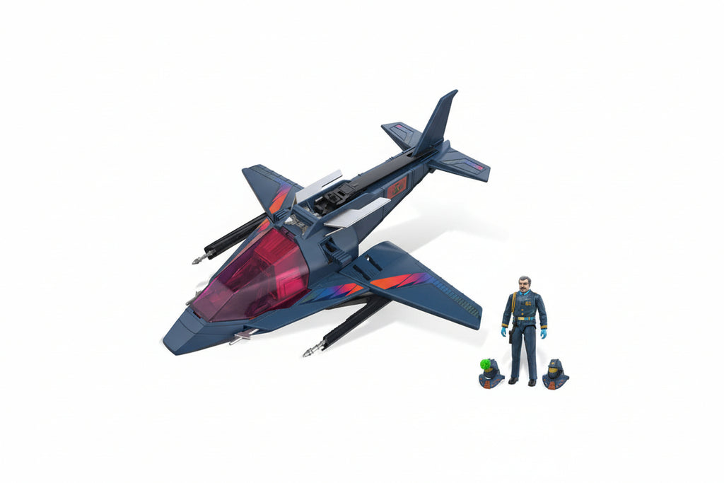 M.A.S.K. Vehicle High Tech Helicopter with Miles "Wolf" Mayhem Figure ...