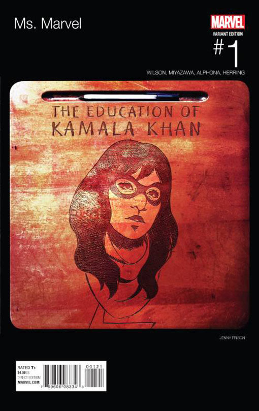 Ms. Marvel #1 Jenny Frison Hip Hop Variant – Cosmic Realms
