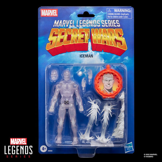 Secret Wars Marvel Legends Retro Action Figure Iceman 15 cm – Cosmic Realms