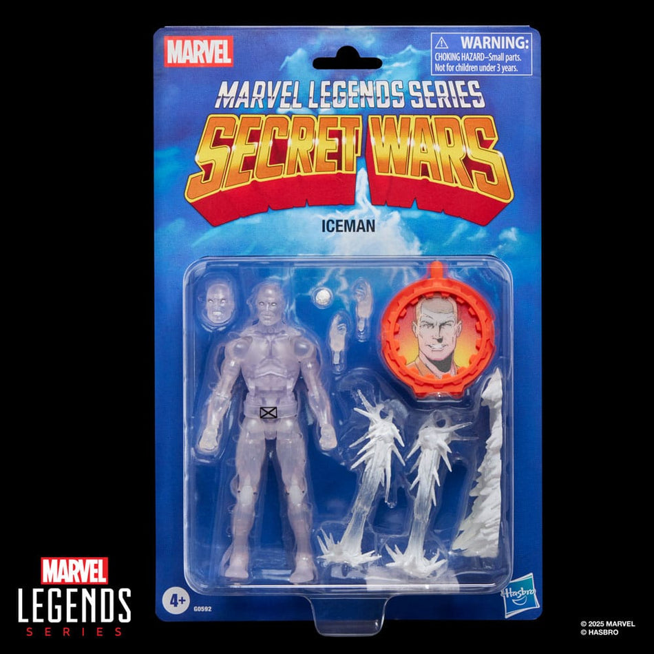 Secret Wars Marvel Legends Retro Action Figure Iceman 15 cm – Cosmic Realms
