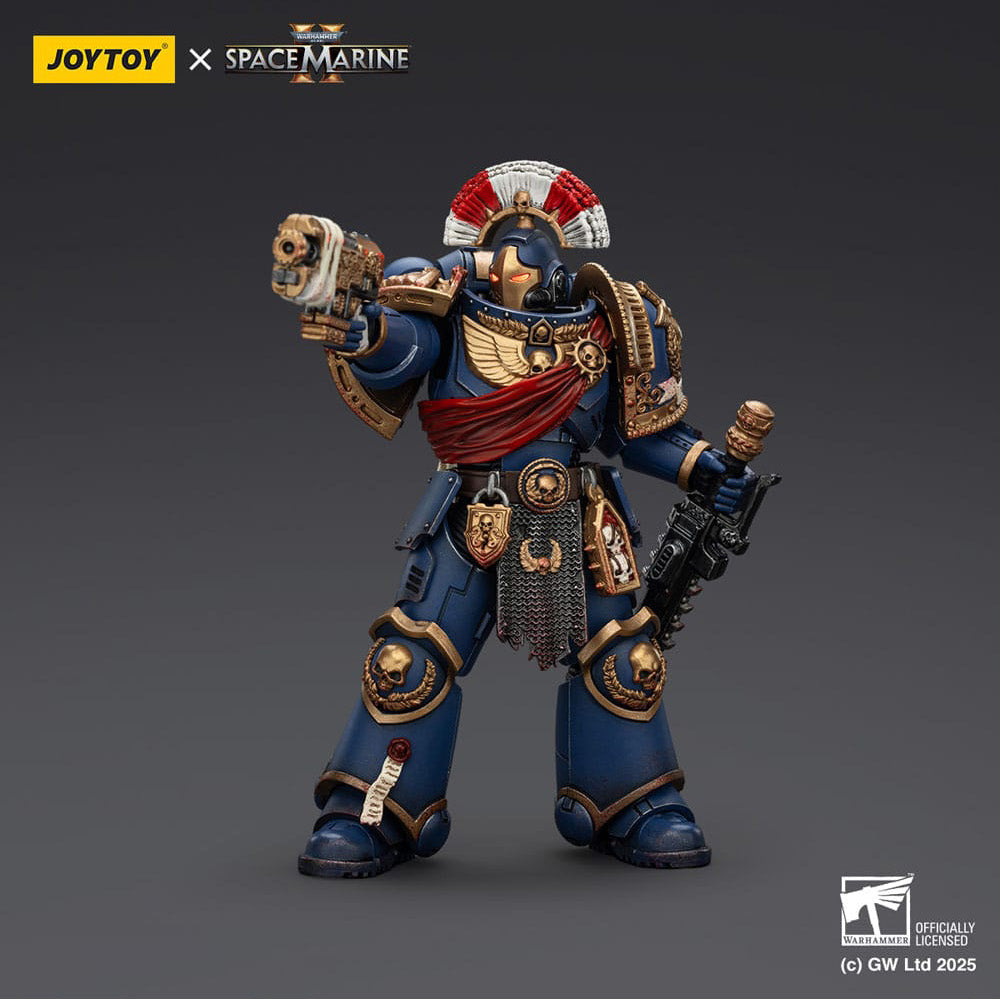 Warhammer 40,000: Space Marine 2 Action Figure Ultramarines Relic Secu ...