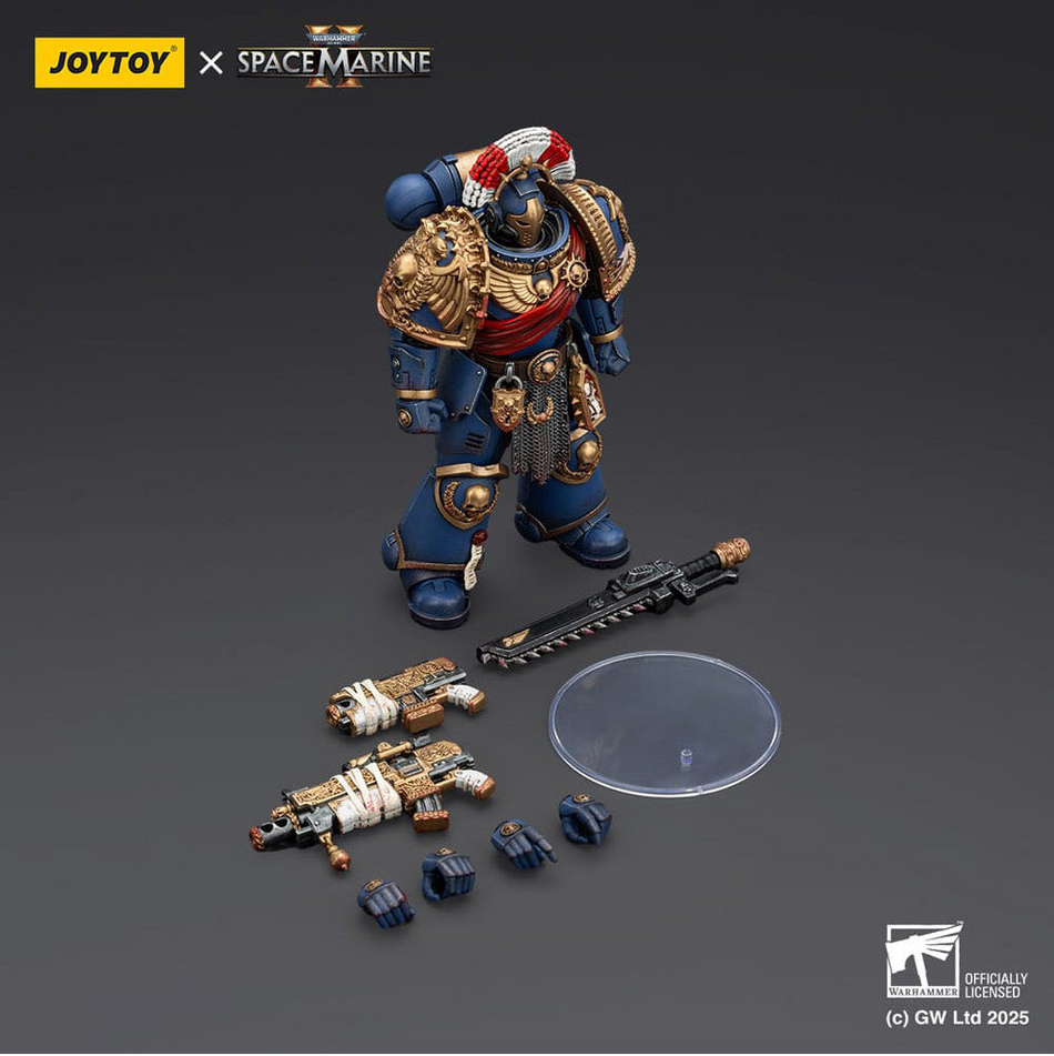 Warhammer 40,000: Space Marine 2 Action Figure Ultramarines Relic Secu ...